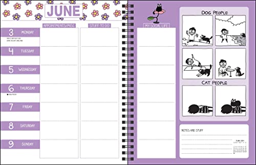 Sarah's Scribbles 16-Month 2023-2024 Weekly/Monthly Planner Calendar: Get It Together!