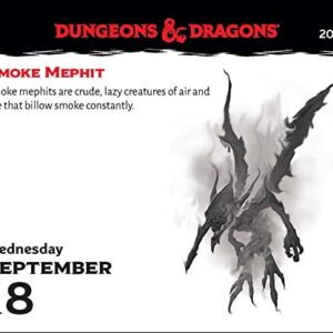 Dungeons & Dragons 2024 Day-to-Day Calendar: Creatures, Beasts, and Monsters