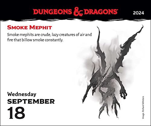 Dungeons & Dragons 2024 Day-to-Day Calendar: Creatures, Beasts, and Monsters