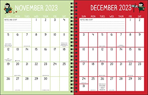 Sarah's Scribbles 16-Month 2023-2024 Weekly/Monthly Planner Calendar: Get It Together!