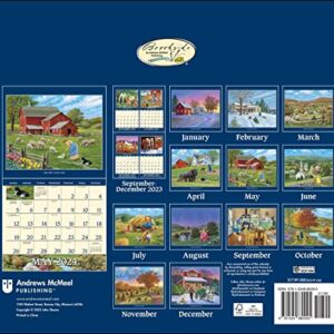 John Sloane's Country Seasons 2024 Deluxe Wall Calendar