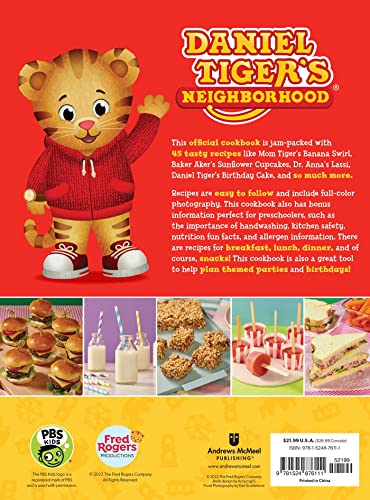 The Official Daniel Tiger Cookbook: 45 Grr-ific Recipes