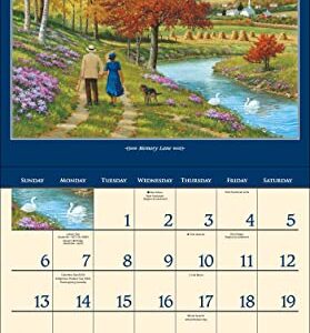 John Sloane's Country Seasons 2024 Deluxe Wall Calendar