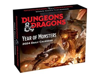 dungeons & dragons 2024 day-to-day calendar: creatures, beasts, and monsters