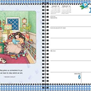 Mary Engelbreit's 12-Month 2024 Monthly/Weekly Planner Calendar: Always Seek Knowledge