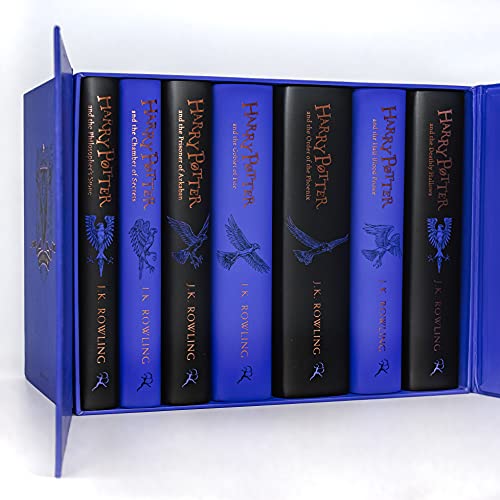 Harry Potter Ravenclaw House Editions Hardback Box Set: J.K. Rowling - Hardback Box Set