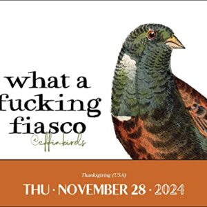 Effin' Birds 2024 Day-to-Day Calendar