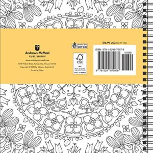 Johanna Basford 12-Month 2024 Coloring Weekly Planner Calendar: A Special Collection of Whimsical Illustrations