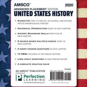 AMSCO Advanced Placement United States History, 2020 Edition