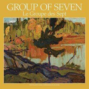 the group of seven ago | 2023 12 x 24 inch monthly square wall calendar | english/french bilingual | wyman publishing | painting art gallery images