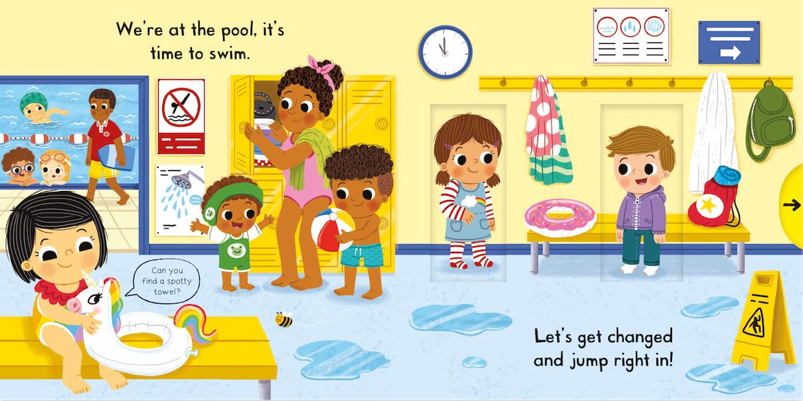 Busy Swimming (Campbell Busy Books, 58)