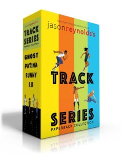 jason reynolds's track series paperback collection (boxed set): ghost; patina; sunny; lu