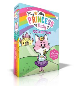 the itty bitty princess kitty collection (boxed set): the newest princess; the royal ball; the puppy prince; star showers