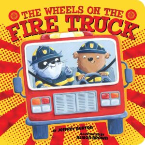 the wheels on the fire truck