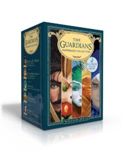 the guardians paperback collection (jack frost poster inside!) (boxed set): nicholas st. north and the battle of the nightmare king; e. aster ... the sandman and the war of dreams; jack frost