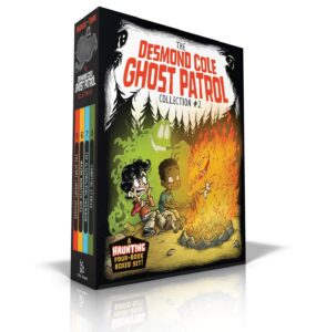 the desmond cole ghost patrol collection #2 (boxed set): the scary library shusher; major monster mess; the sleepwalking snowman; campfire stories