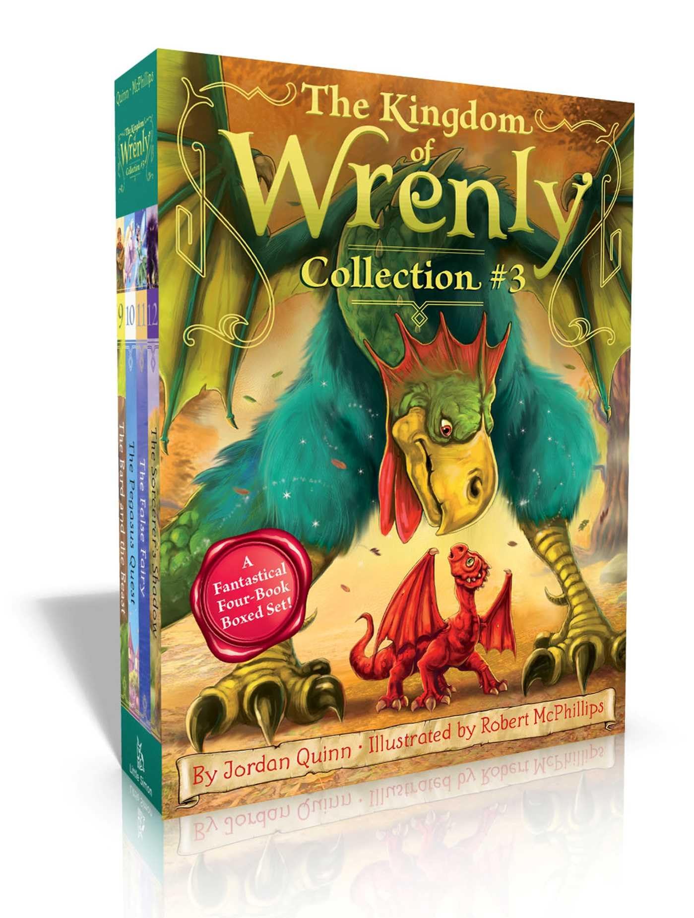 The Kingdom of Wrenly Collection #3 (Boxed Set): The Bard and the Beast; The Pegasus Quest; The False Fairy; The Sorcerer's Shadow