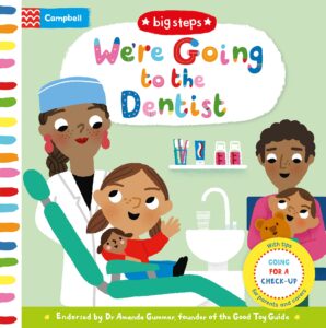 we're going to the dentist: going for a check-up (big steps)