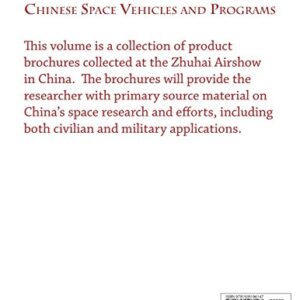 Chinese Space Vehicles and Programs: - Product Brochures -