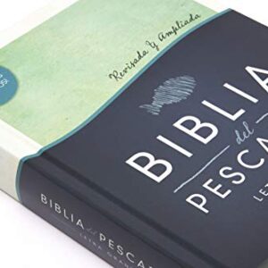 Nueva Versión Internacional Biblia del Pescador, letra grande, verde tapa dura | NVI Fisher of Men Bible, Large Print, Green, Hardcover (Spanish Edition)