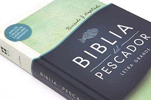 Nueva Versión Internacional Biblia del Pescador, letra grande, verde tapa dura | NVI Fisher of Men Bible, Large Print, Green, Hardcover (Spanish Edition)