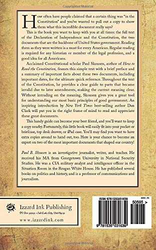 The Constitution and the Declaration of Independence: The Constitution of the United States of America