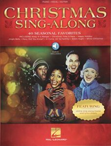 christmas sing-along book/online audio