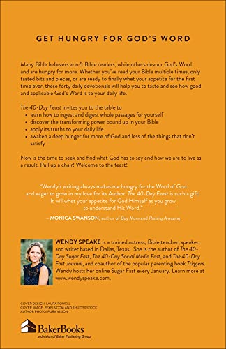 The 40-Day Feast: Taste & See the Goodness of God’s Word (A Daily Devotional with 40 Reflections, Bible Readings, Prayer Prompts, and Practical ... (Taste and See the Goodness of God's Word)