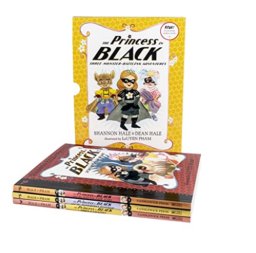 The Princess in Black: Three Monster-Battling Adventures: Books 4-6