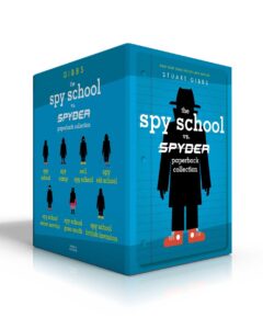 the spy school vs. spyder paperback collection (boxed set): spy school; spy camp; evil spy school; spy ski school; spy school secret service; spy school goes south; spy school british invasion