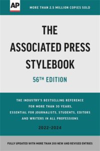 the associated press stylebook: 2022-2024