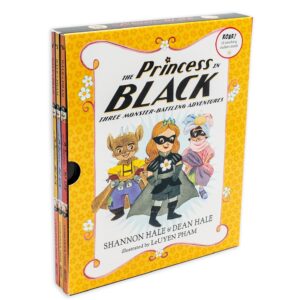 The Princess in Black: Three Monster-Battling Adventures: Books 4-6