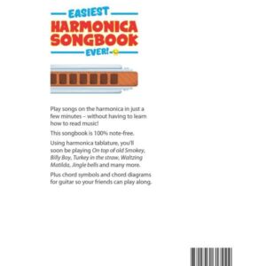 Easiest Harmonica Songbook Ever!: 100 Songs for Blues Harp in C!