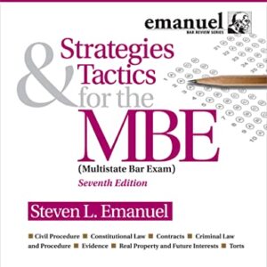 Strategies & Tactics for the MBE (Bar Review)