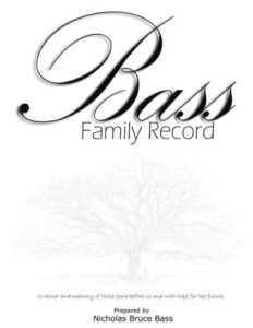 bass family record