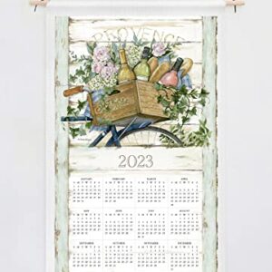 Wine Country 2023 Calendar Towel