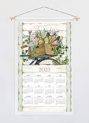 Wine Country 2023 Calendar Towel