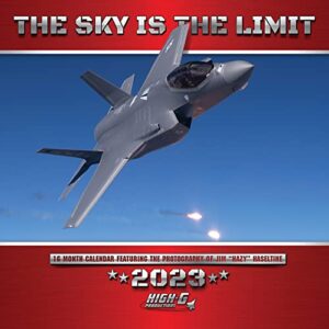 the sky is the limit 2023 wall calendar