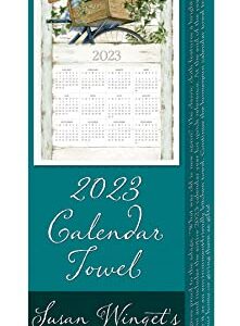 Wine Country 2023 Calendar Towel