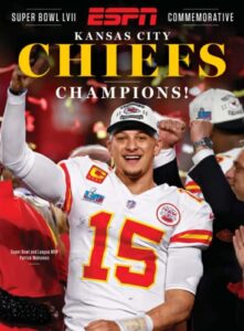 espn superbowl 2023 - kansas city chiefs