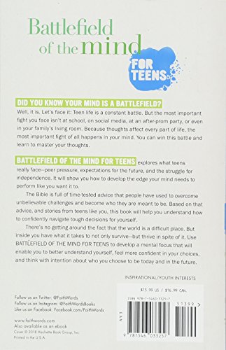 Battlefield of the Mind for Teens: Winning the Battle in Your Mind