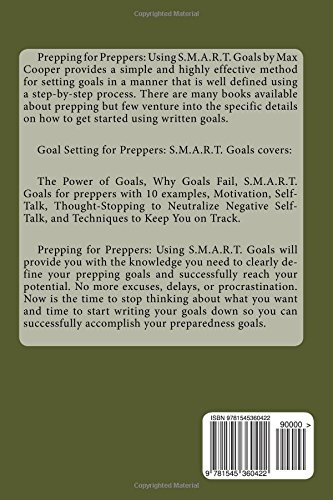 Prepping for Preppers: Using S.M.A.R.T Goals