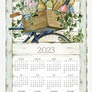 Wine Country 2023 Calendar Towel