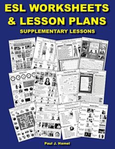 esl worksheets & lesson plans: supplementary lessons