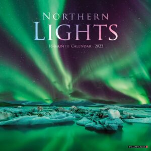 northern lights 2023 wall calendar