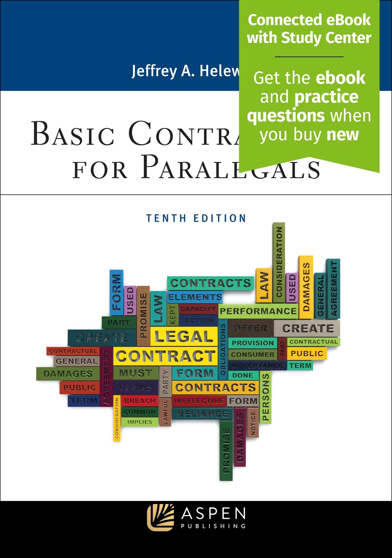 Basic Contract Law for Paralegals [Connected eBook with Study Center] (Aspen Paralegal Series)