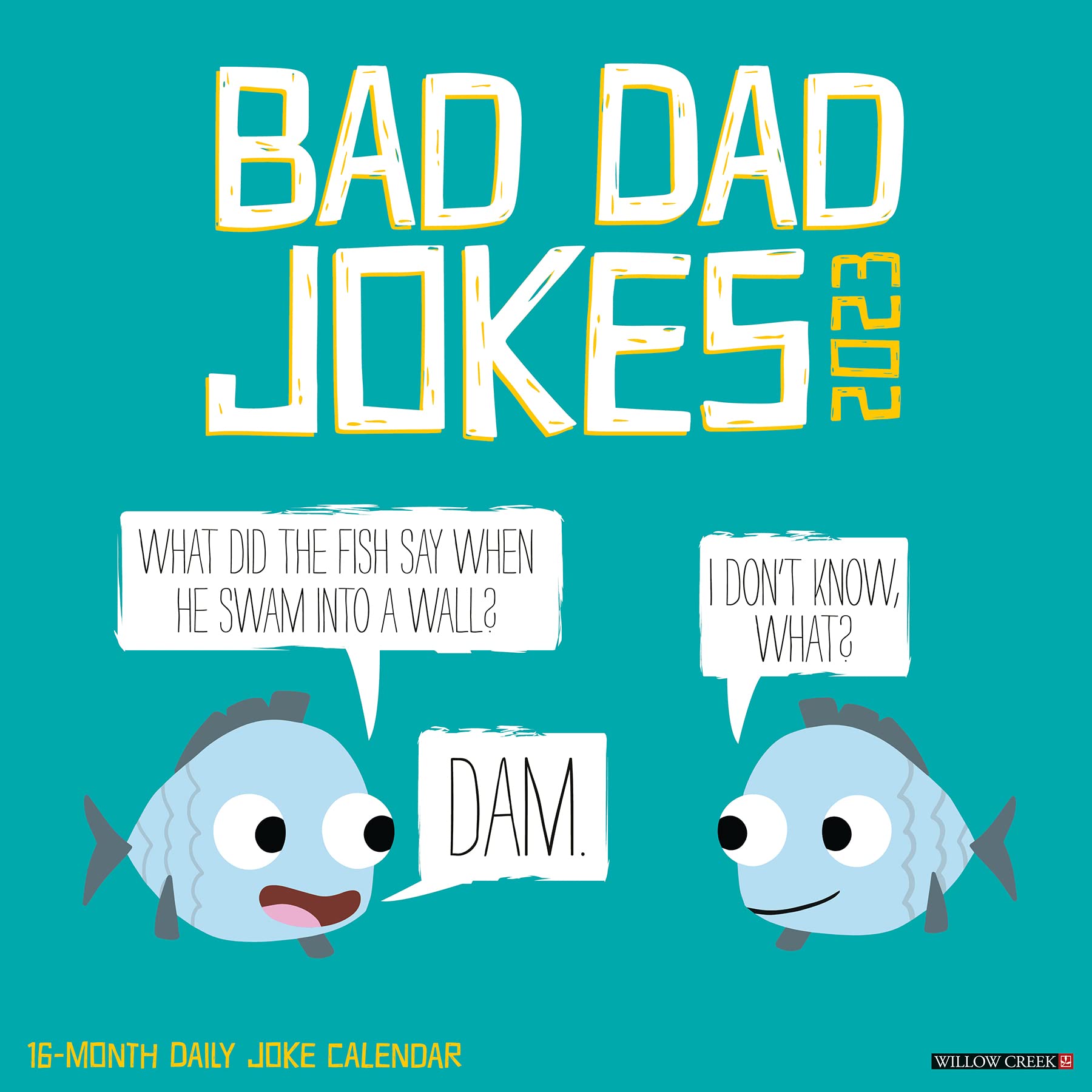 Bad Dad Jokes 2023 Wall Calendar