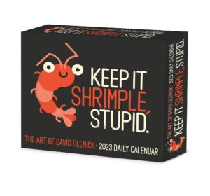 the art of david olenick 2023 box calendar