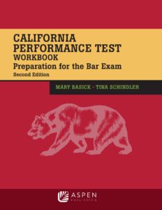 california performance test workbook: preparation for the bar exam (bar review)