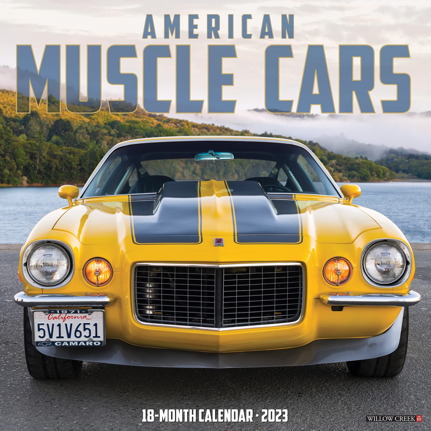 American Muscle Cars 2023 Wall Calendar